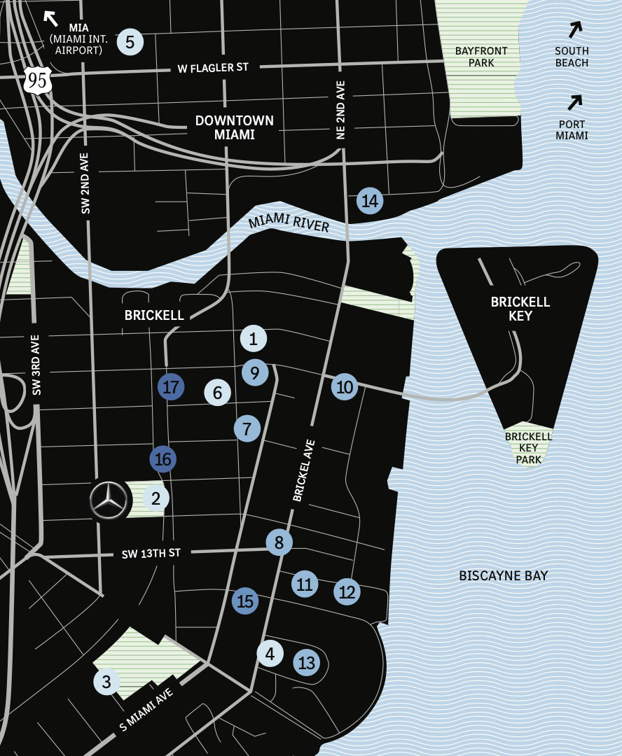 Location - Mercedes-Benz Places, Brickell Miami | Preconstruction Condo